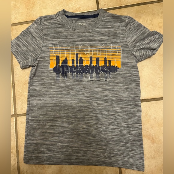 bcg | Shirts & Tops | Houston Texas Bcg Orange Blue Athletic Shirt ...